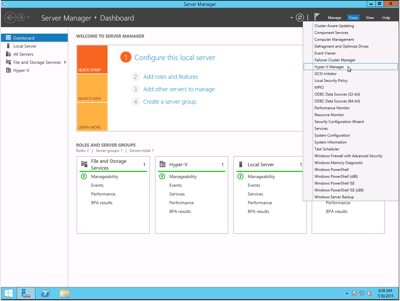 How do I run Bright under MS Windows Server Hyper-V (Windows Server 2012R2)? | Bright Cluster ...